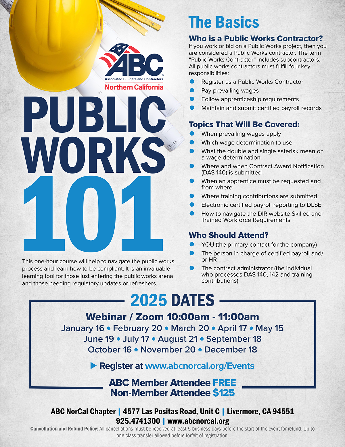 Public Works Compliance 101 (9/18/2025) - ABC NorCal